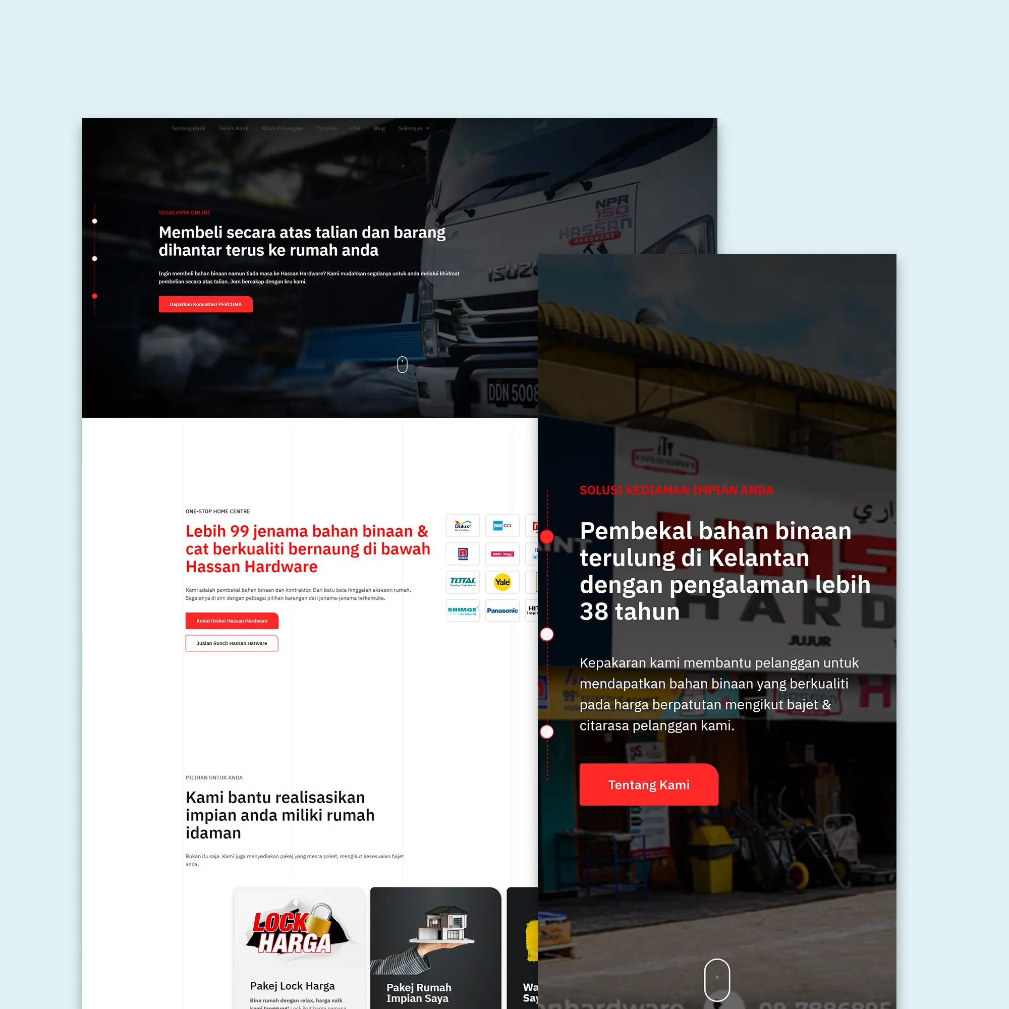Hassan Hardware - Portfolio LamanWeb
