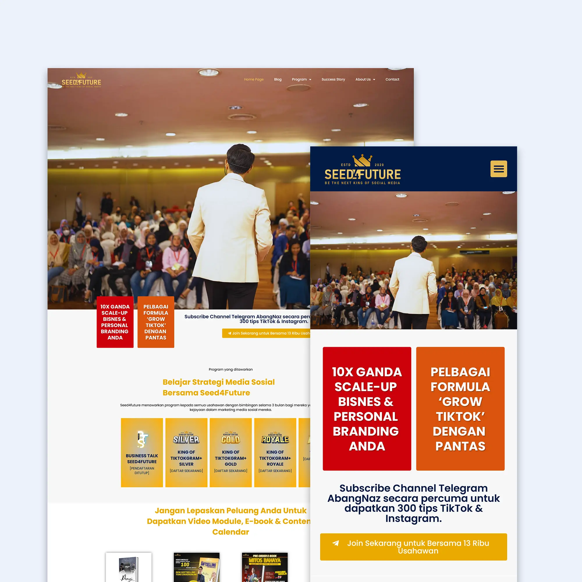 Seed4Future - Portfolio LamanWeb