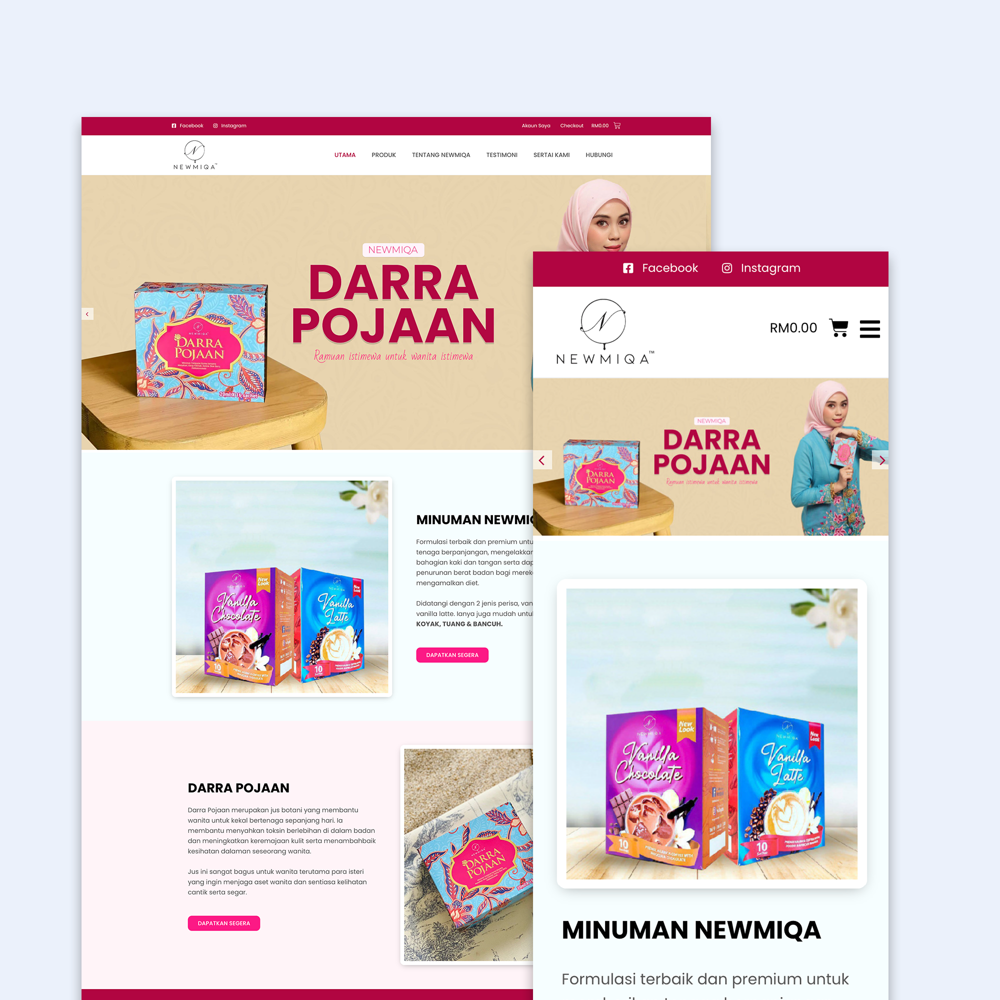 Newmiqa - Portfolio LamanWeb