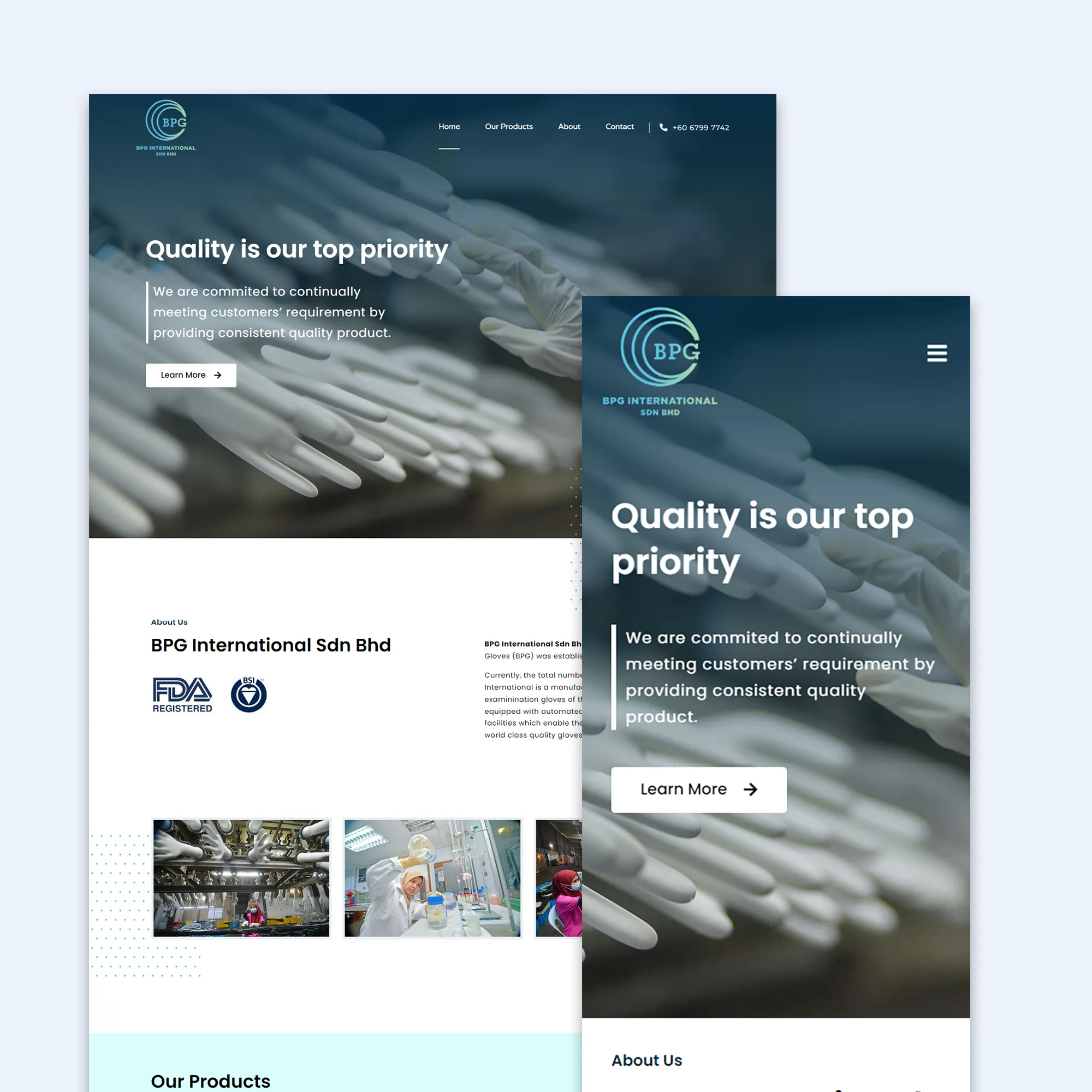 BPG International - Portfolio LamanWeb