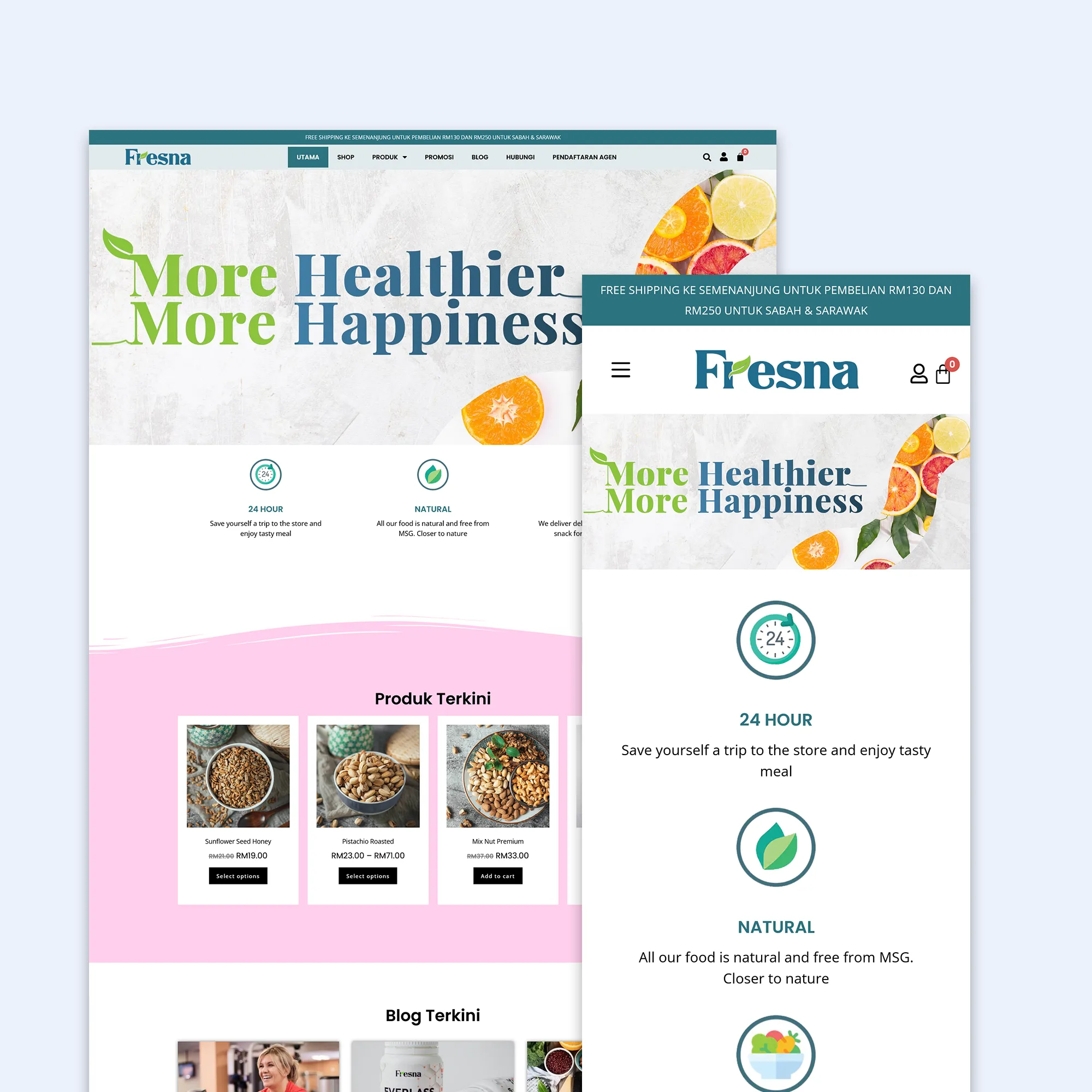 Fresna - Portfolio LamanWeb