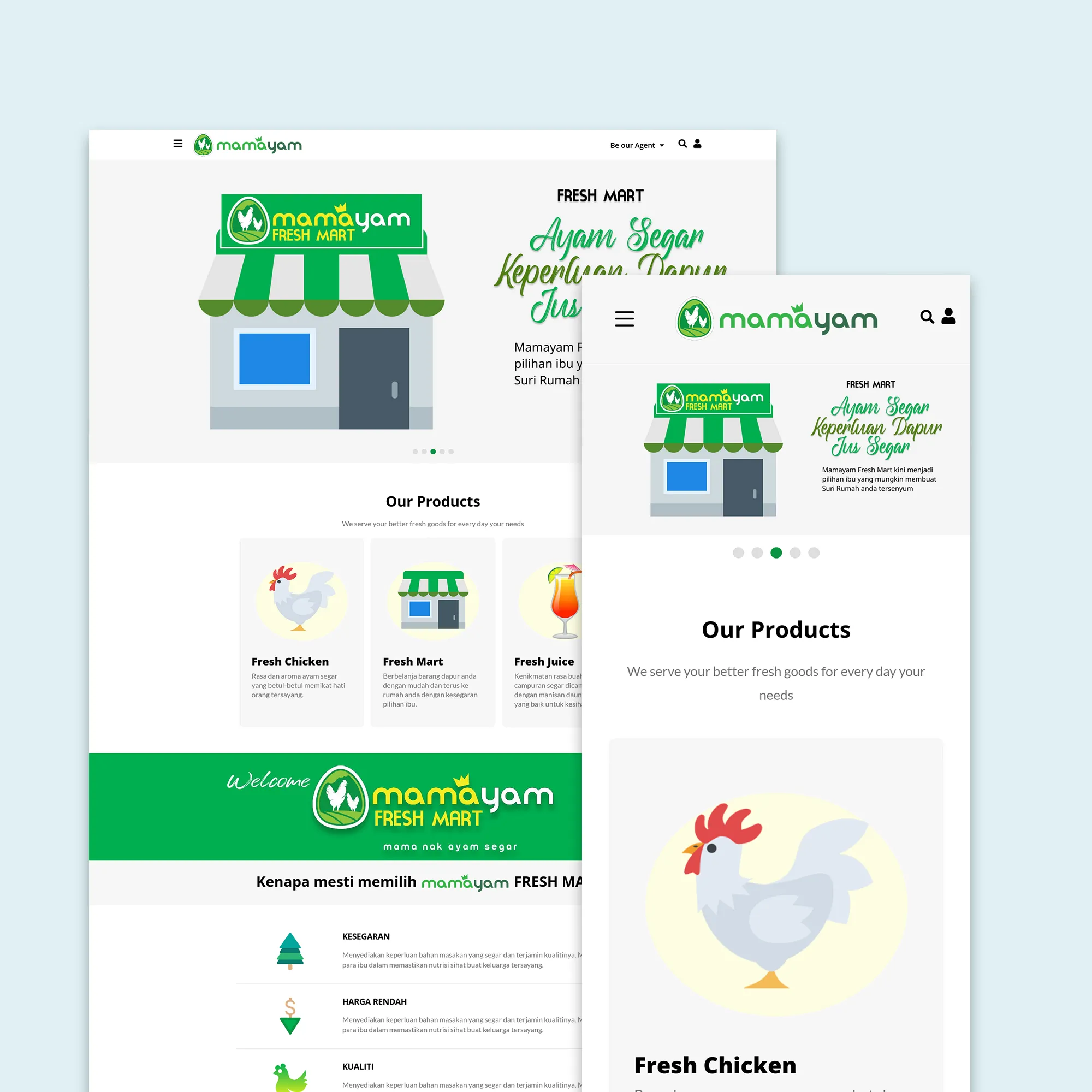 Mamayam - Portfolio LamanWeb