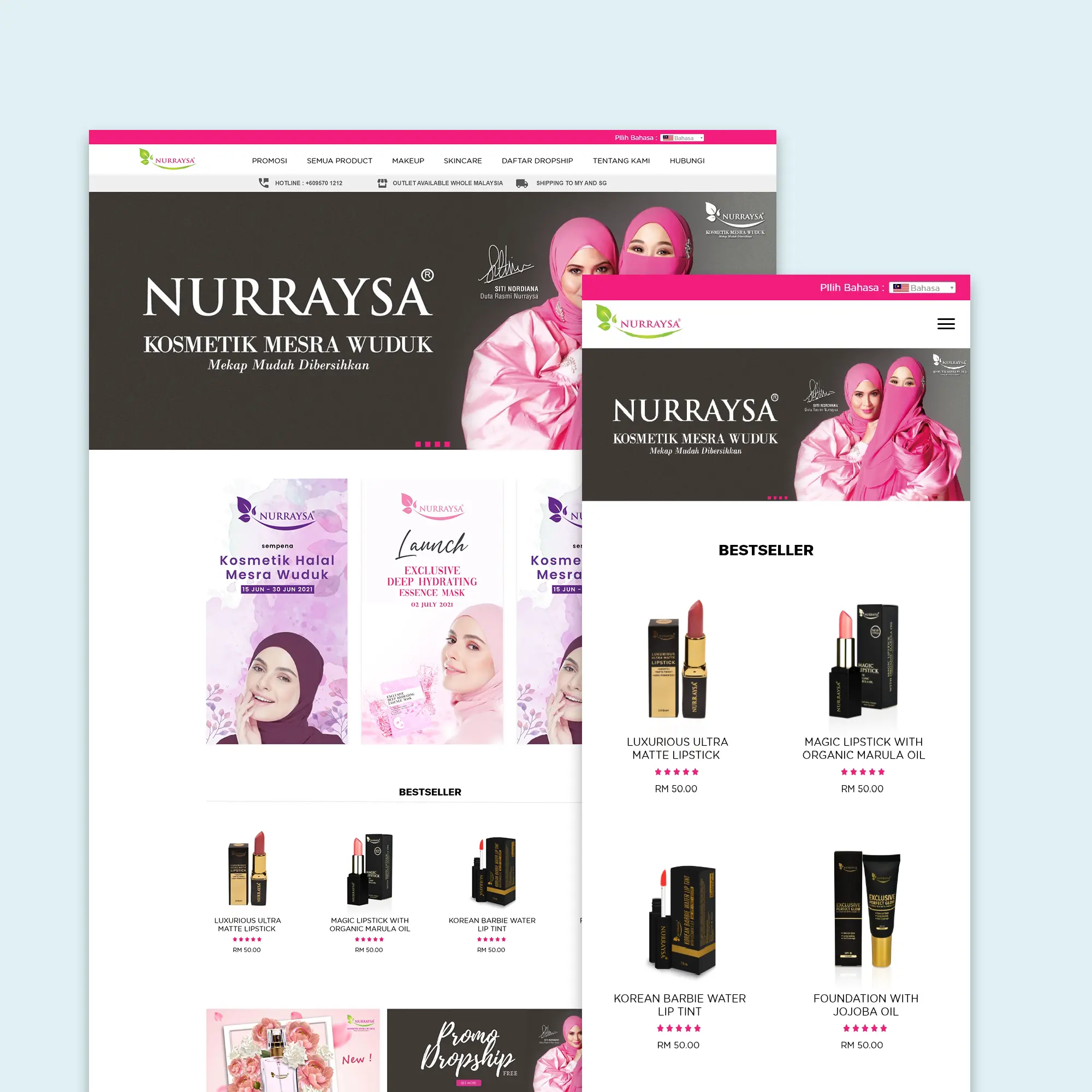 Nurraysa - Portfolio LamanWeb