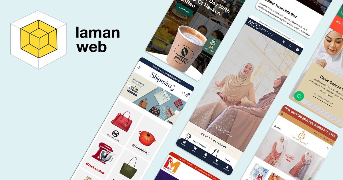 Servis LamanWeb - Kontraktor Bina Website Bumiputera