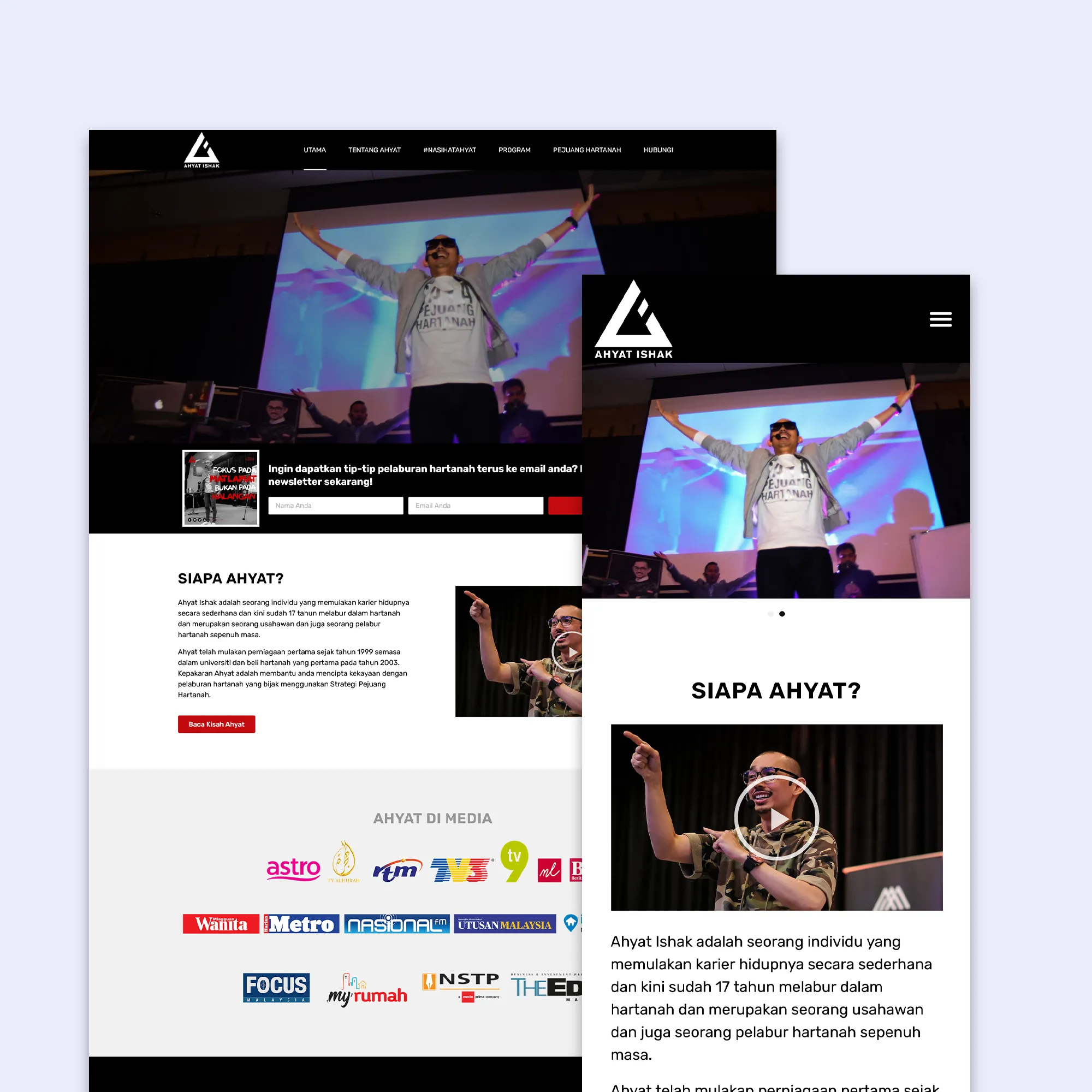 Ahyat Ishak - Portfolio LamanWeb