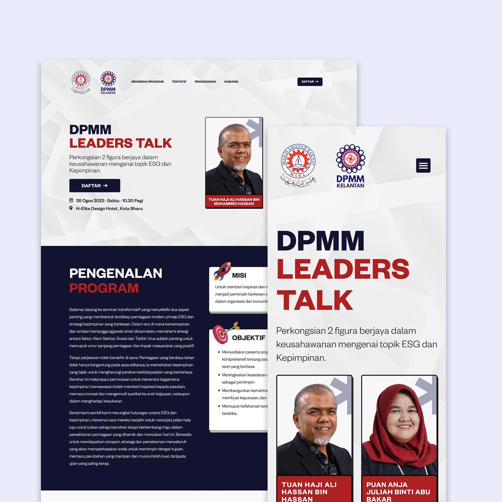 DPMM Kelantan - Portfolio LamanWeb