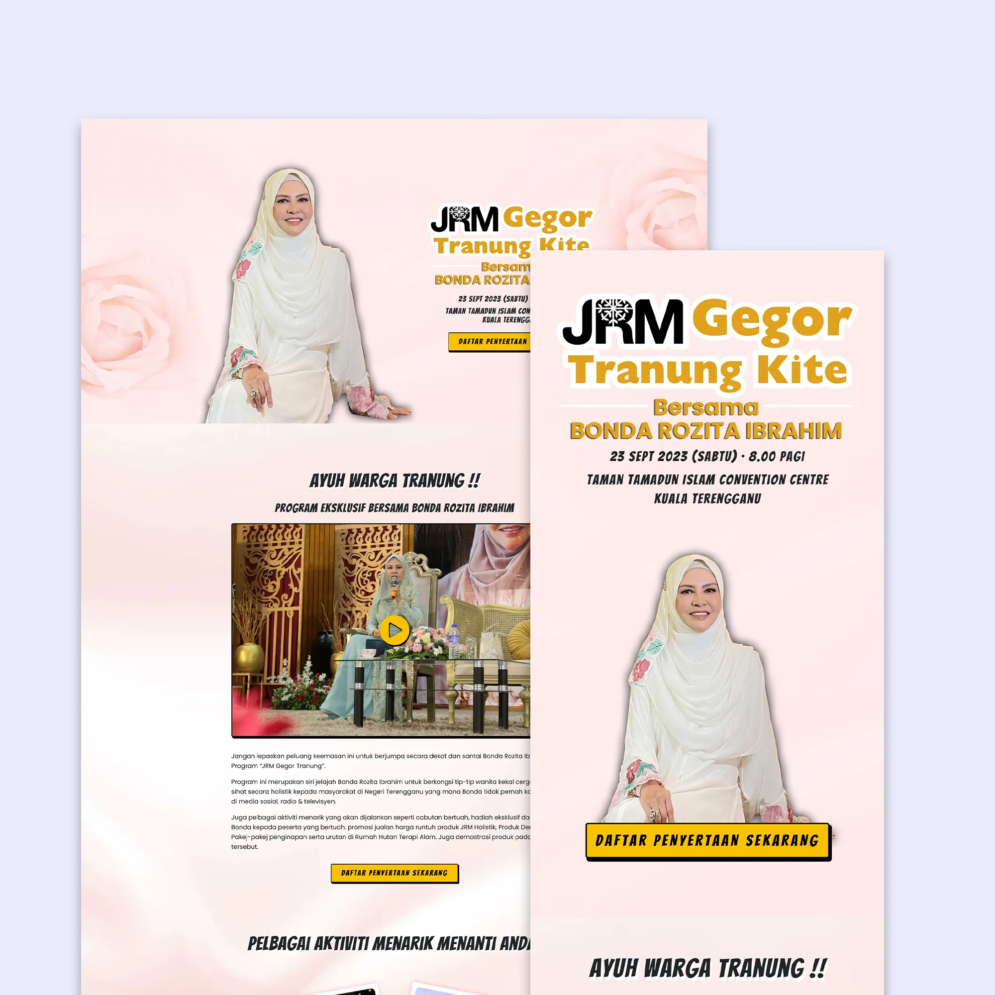 JRM Terengganu - Gegar Terengganu - Portfolio LamanWeb