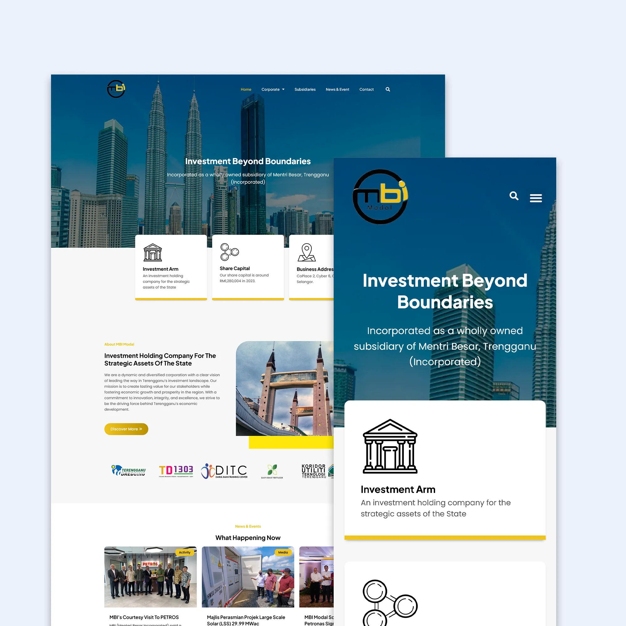 MBI Modal - Portfolio LamanWeb