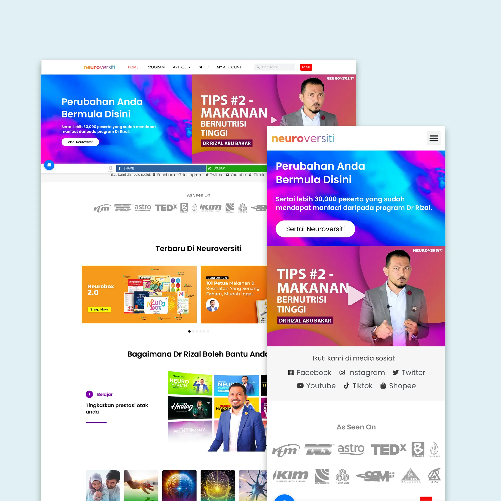 Neuroversiti - Portfolio LamanWeb