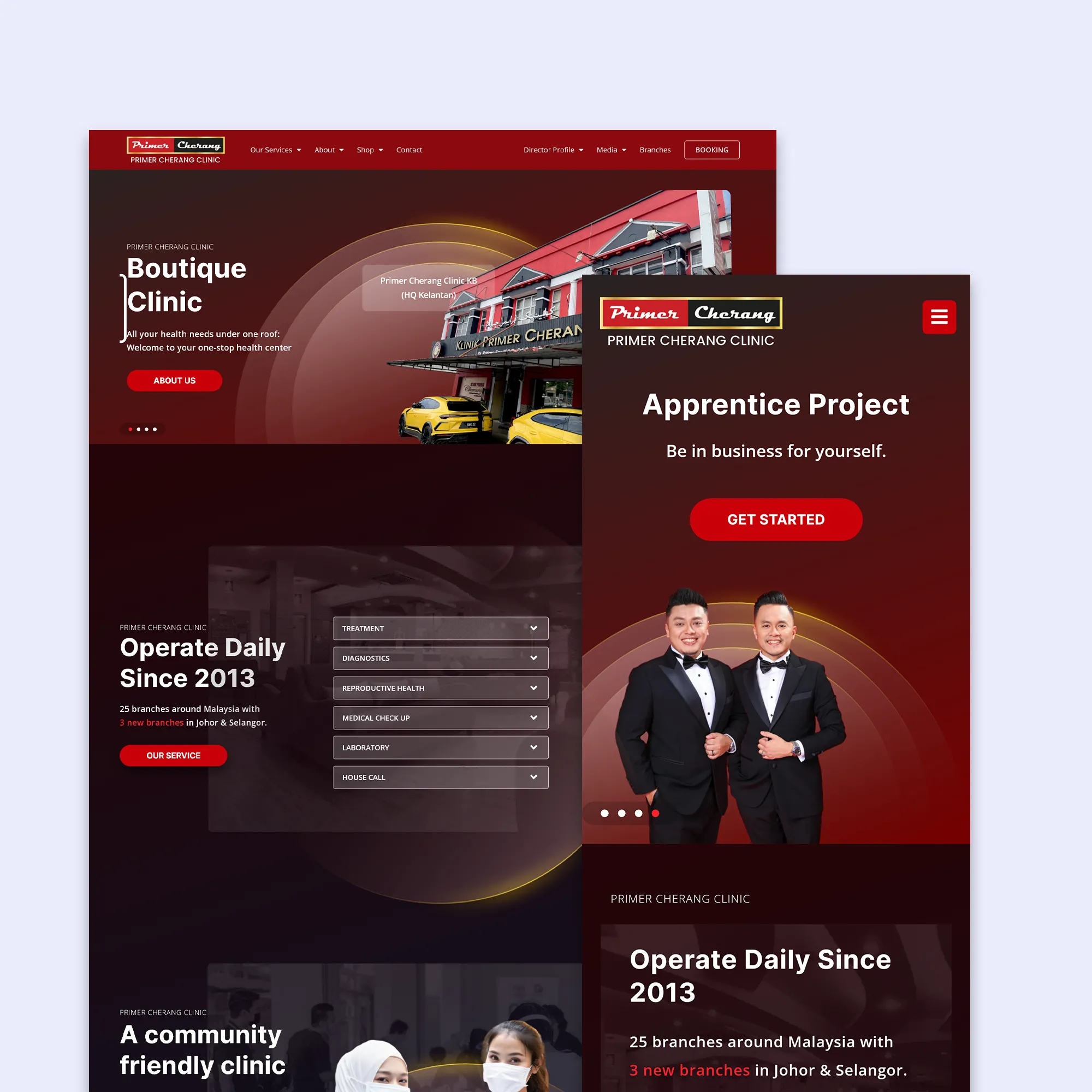 Primer Cherang - Portfolio LamanWeb